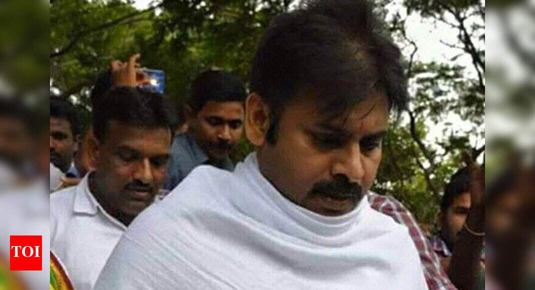 Pawan Kalyan's visit to Tirumala | Telugu Movie News - Times of India