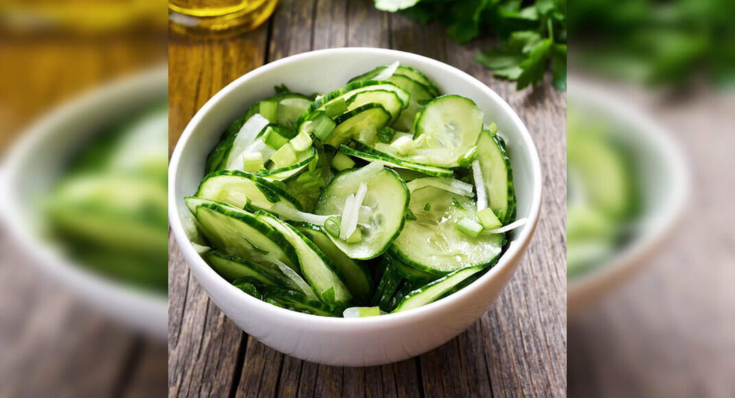 Lemon and Cucumber Salad Recipe: How to Make Lemon and Cucumber Salad ...