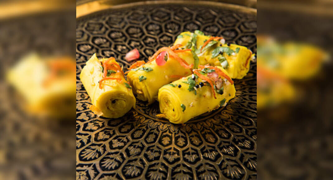 Stuffed Khandvi Recipe: How to Make Stuffed Khandvi Recipe | Homemade ...