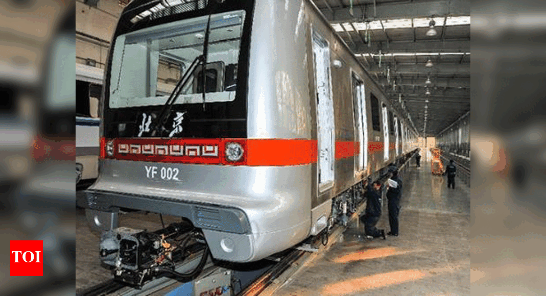 China to launch first driverless subway line in 2017 - Times of India