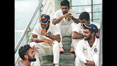 Vellapanti for these players when rain played spoilsport in Noida ...