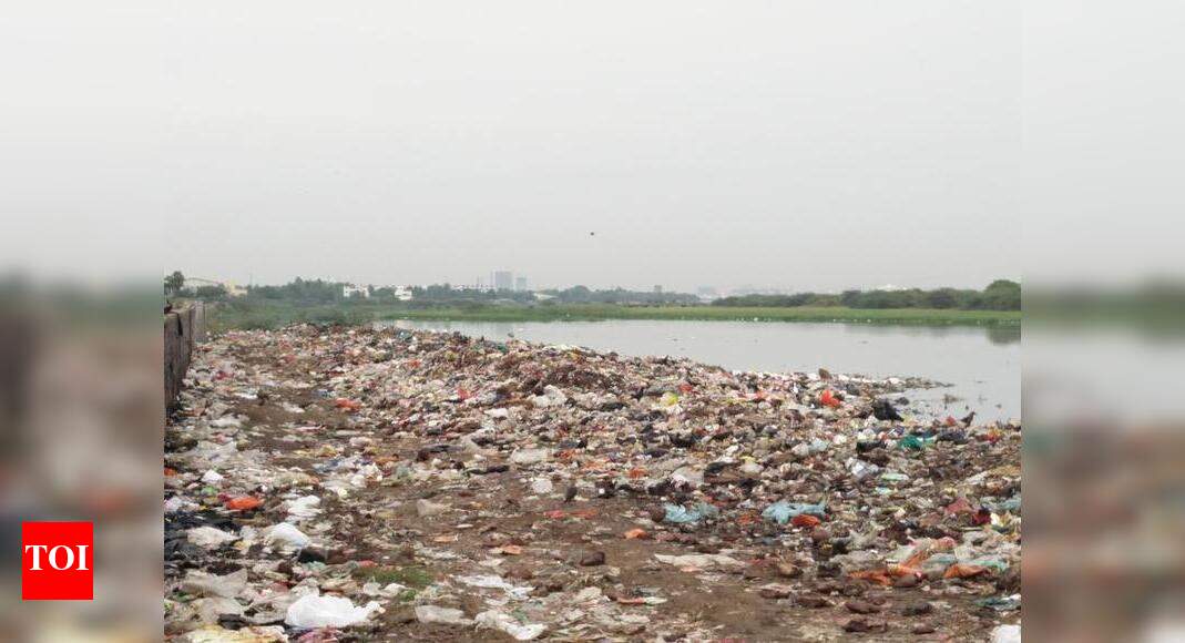 Canal turned into cesspool - Times of India