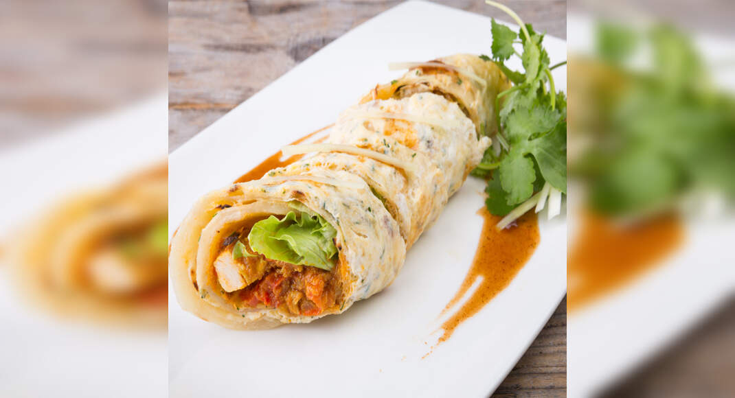 Kathi Kebab Roll Recipe: How to make Kathi Kebab Roll Recipe at Home ...