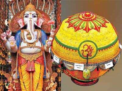 Laddus that match Lord Ganesha’s appetite | Hyderabad News - Times of India
