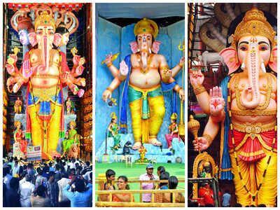 Here’s a quick darshan of the biggest Ganeshas across AP & TS ...