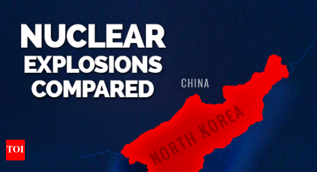 How do North Korea's nuclear tests measure up against other countries ...