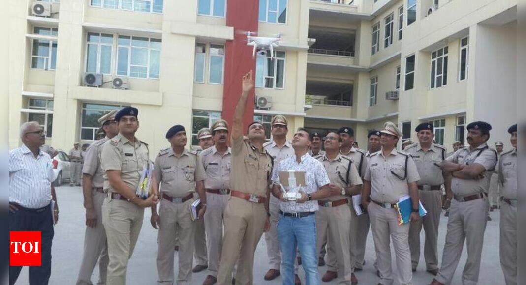 Drone to help Gurgaon cops take policing to new heights | Gurgaon News ...
