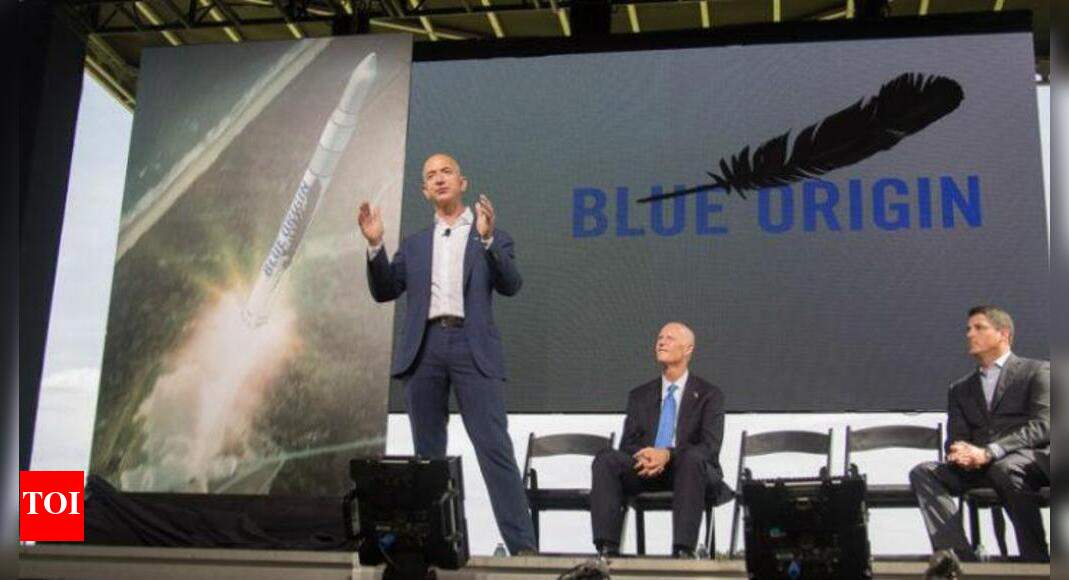 Here's how Jeff Bezos' giant new rockets compare to Elon Musk's - Times ...