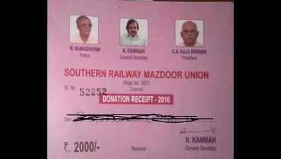 SRMU doubles donation amount as bonus season sets in | Chennai News ...