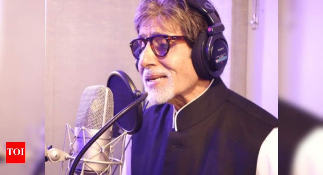 Amitabh Bachchan lends his voice for an upcoming TV show - Times of India