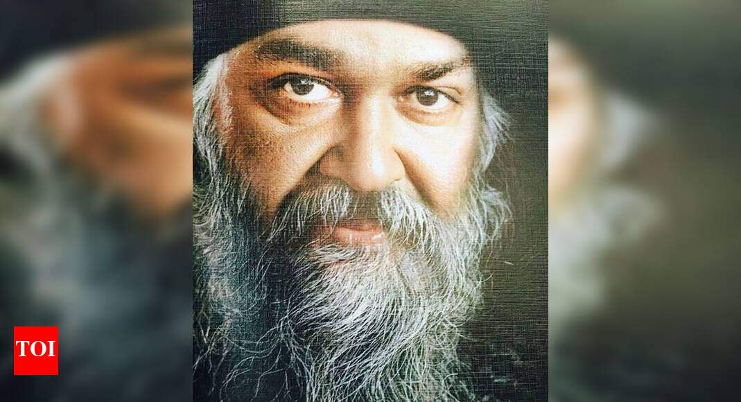 Mohanlal: Mohanlal tries out an Osho look | Malayalam Movie News ...