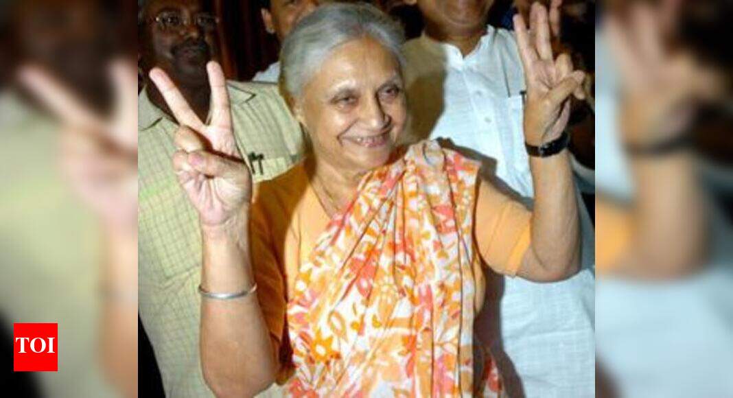 Sheila Dixit: ‘Sheila Dixit fit to be Cong’s CM face in UP’ | Lucknow ...