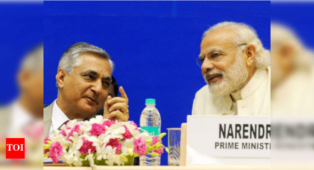 CJI meets Modi, praises Gujarat's peace | India News - Times of India
