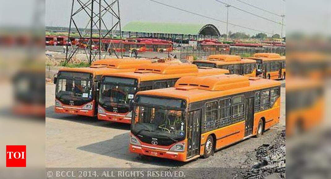 Delhi gets 100 more cluster buses | Delhi News - Times of India