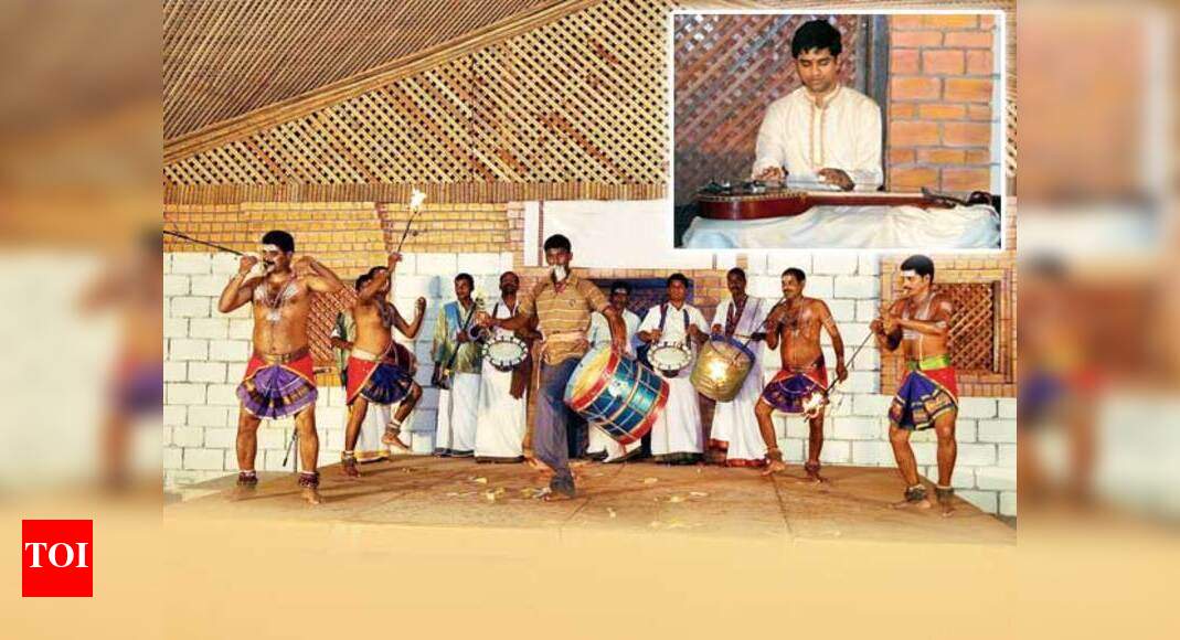 A vivacious evening of Veeranatyam and Chitra Veena | Hyderabad News ...