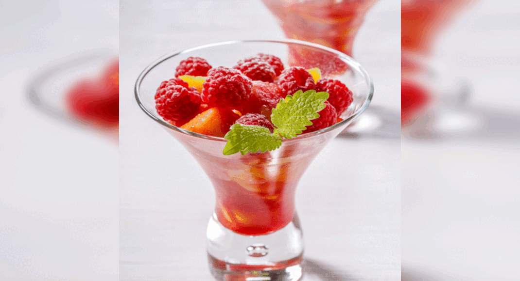 Raspberries With Mint Sauce Recipe: How to Make Raspberries With Mint ...