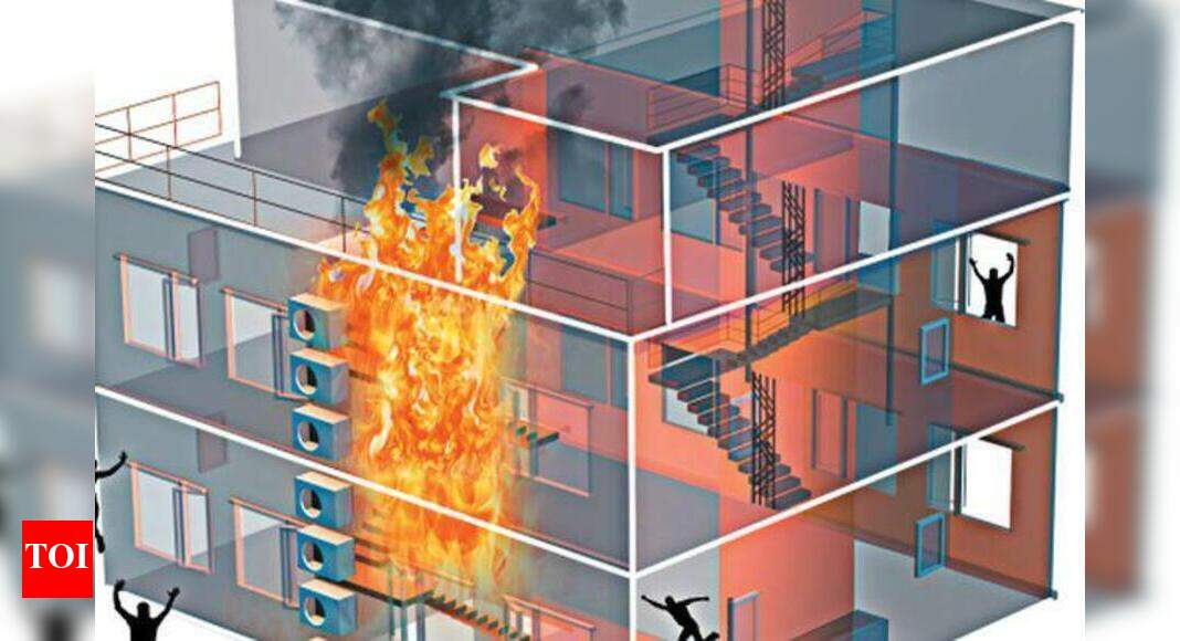 Goregaon Building Fire: Fire in Goregaon building | Mumbai News - The ...