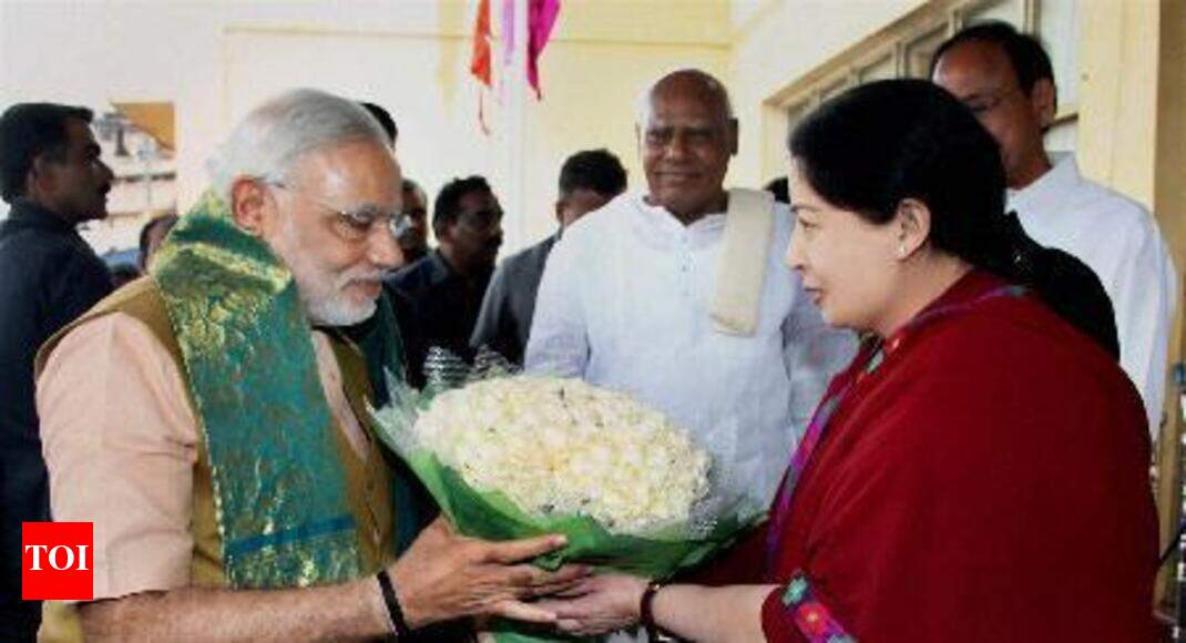 Modi sends bouquet to Jayalalithaa wishing her a speedy recovery ...