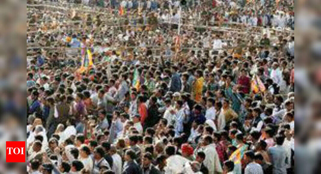 Rally In Baraut: Ajit Singh and Nitish Kumar come together for a rally ...