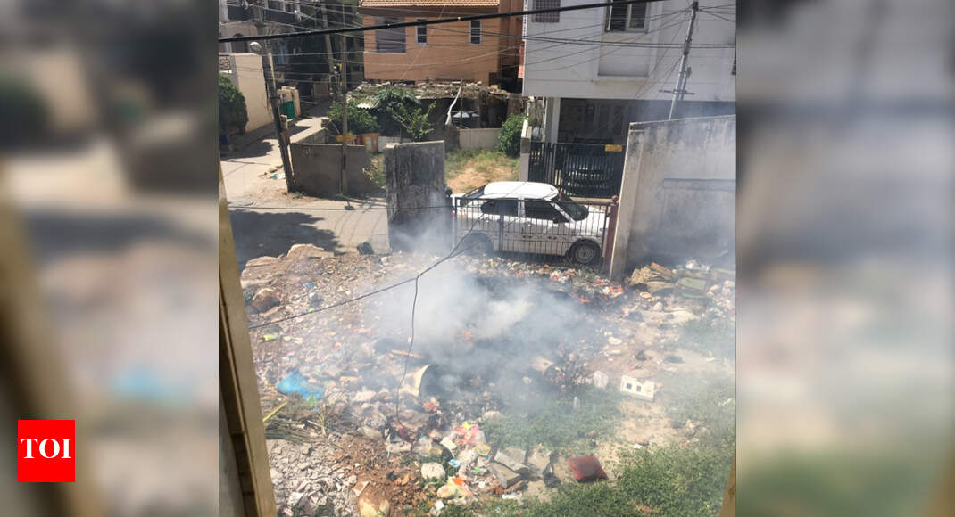 Chandra Reddy Layout is a mess - Times of India