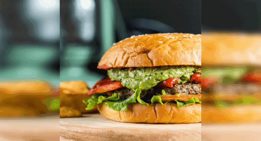 Pesto Burger Recipe: How to Make Pesto Burger Recipe | Homemade Pesto ...