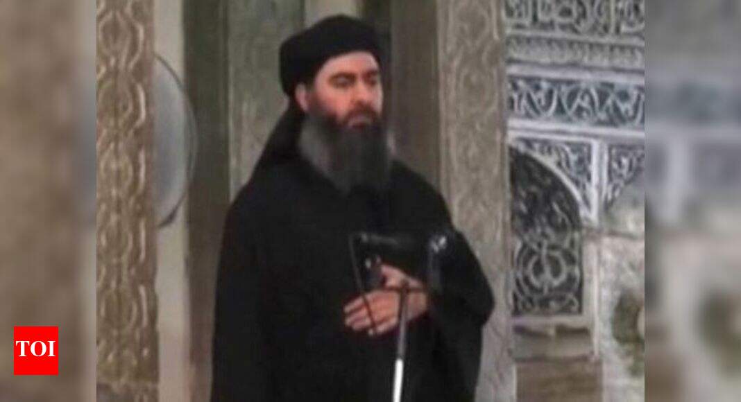 ISIS chief Baghdadi, 3 top aides poisoned? - Times of India