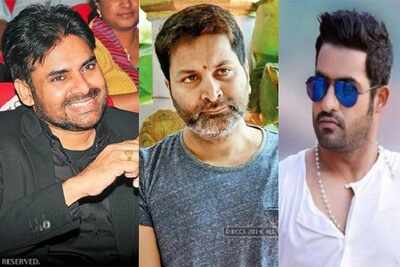 Trivikram chooses Pawan Kalyan over Jr NTR? | Telugu Movie News - Times of India