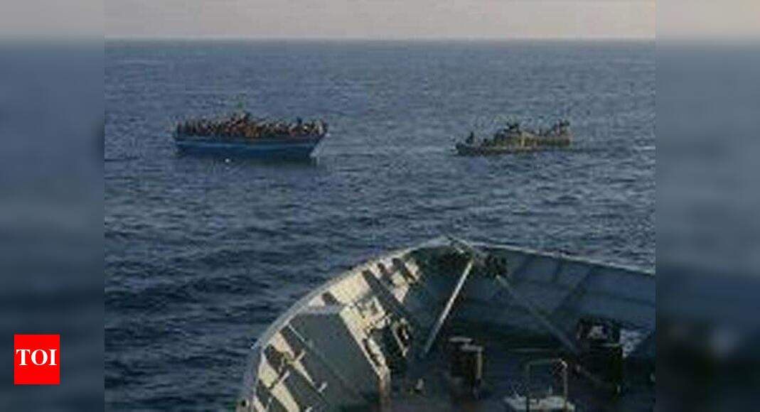 Gujarat: Another Pak boat seized off Gujarat coast | India News - Times ...