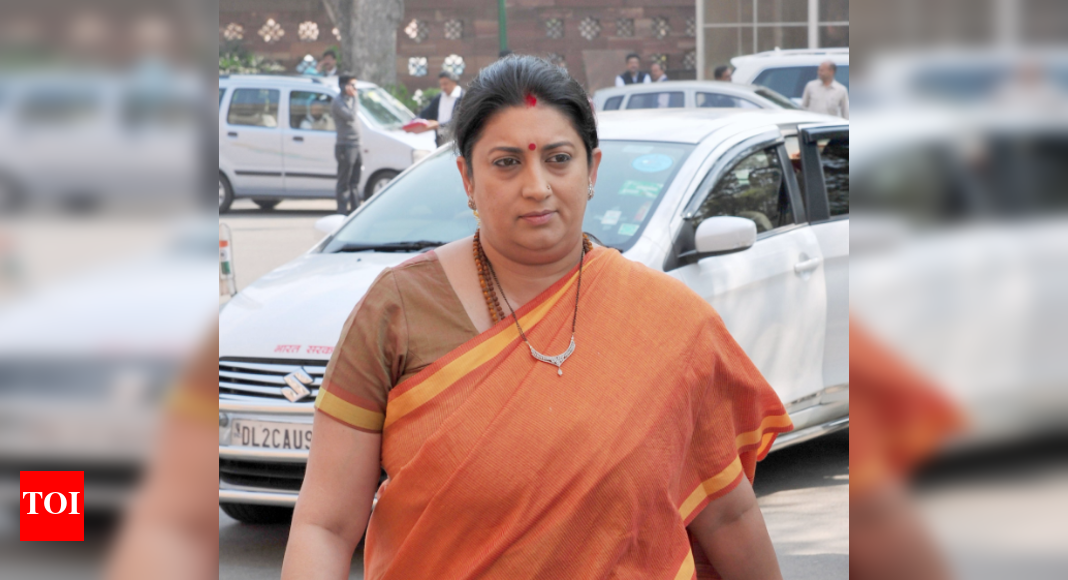 Smriti Irani's fake degree row: Court summons documents from EC | India News - Times of India