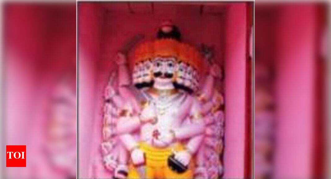 A temple where demon king has his day | Kanpur News - Times of India