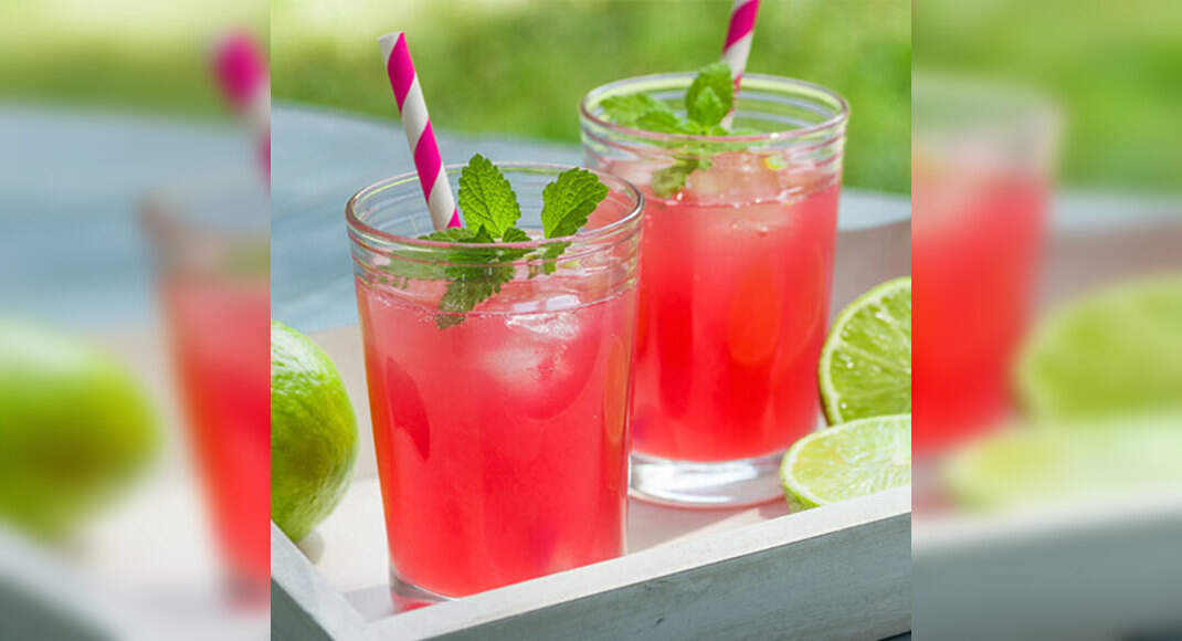 Pink Monsoon Recipe: How to Make Pink Monsoon Recipe | Homemade Pink ...