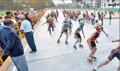 Skating rink opens at Xavier's Loyola Hall | Ahmedabad News - Times of ...