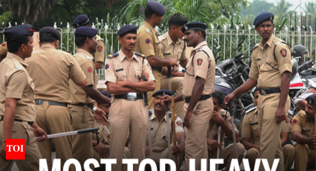 Infographic: India's most top- and bottom-heavy police forces | India ...