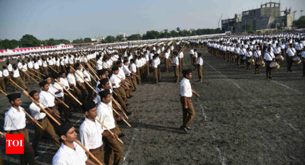 RSS's new uniform: Trousers replace khaki shorts of RSS workers | India ...