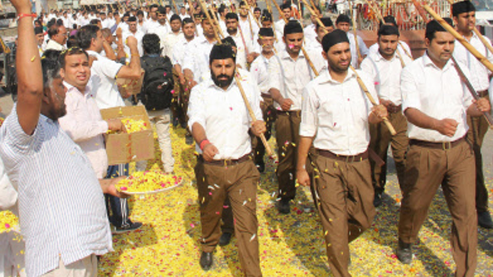 Trousers replace khaki shorts of RSS workers | The Times of India