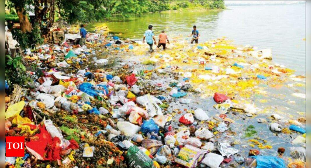 Pollution levels up by six times at Hussainsagar | Hyderabad News ...