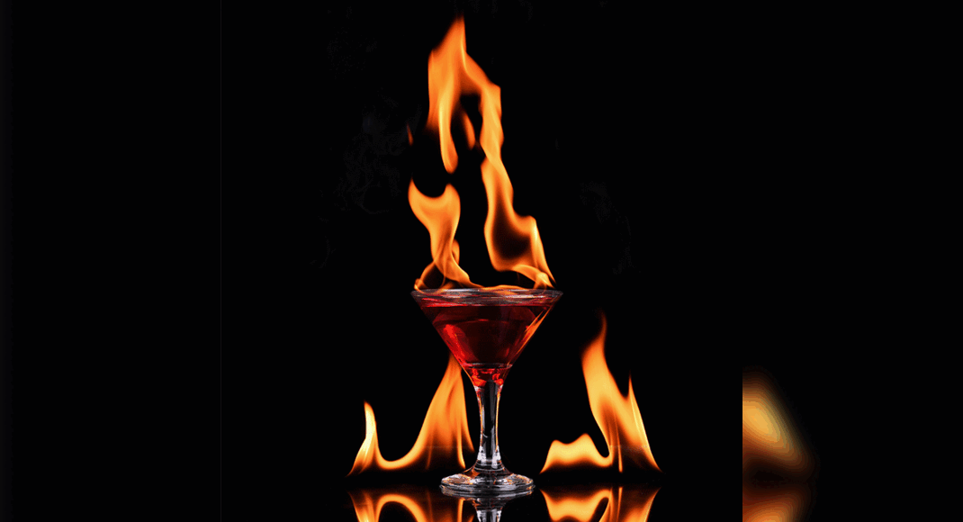 Flaming Cocktail Recipe: How to Make Flaming Cocktail Recipe | Homemade ...