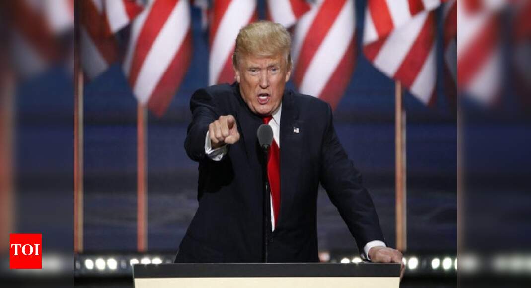 Donald Trump: Hillary guiding global elite against working class: Donald Trump - Times of India