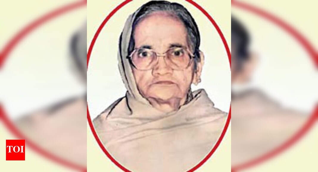 Smt. Sona Devi Jain - Times of India