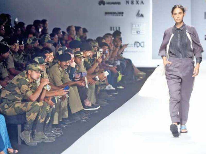 BSF men at Delhi’s fashion frontier - Times of India