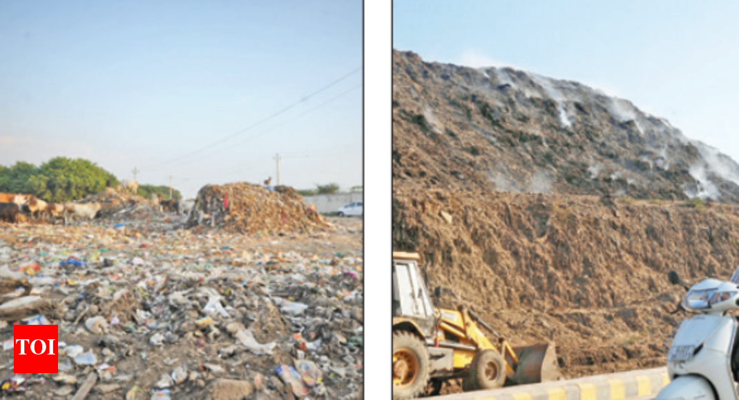 Now, Bopal municipality too wants to dump garbage at Pirana | Ahmedabad ...