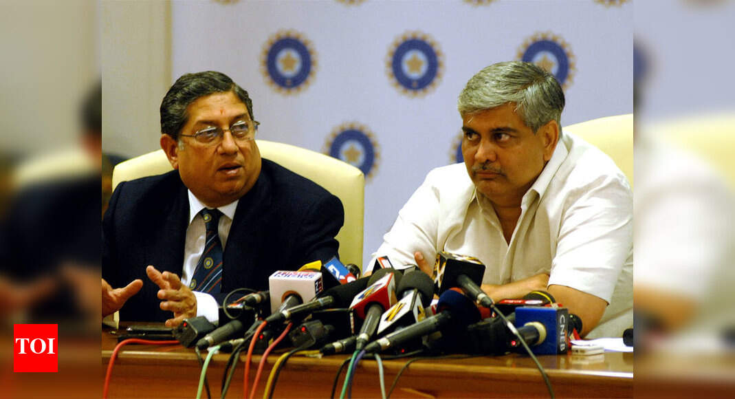 BCCI: 'Srinivasan involved in move to oust Manohar' | Cricket News ...