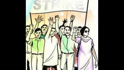 As KMT union goes on indefinite strike, buses to stay off road | Kolhapur News - Times of India