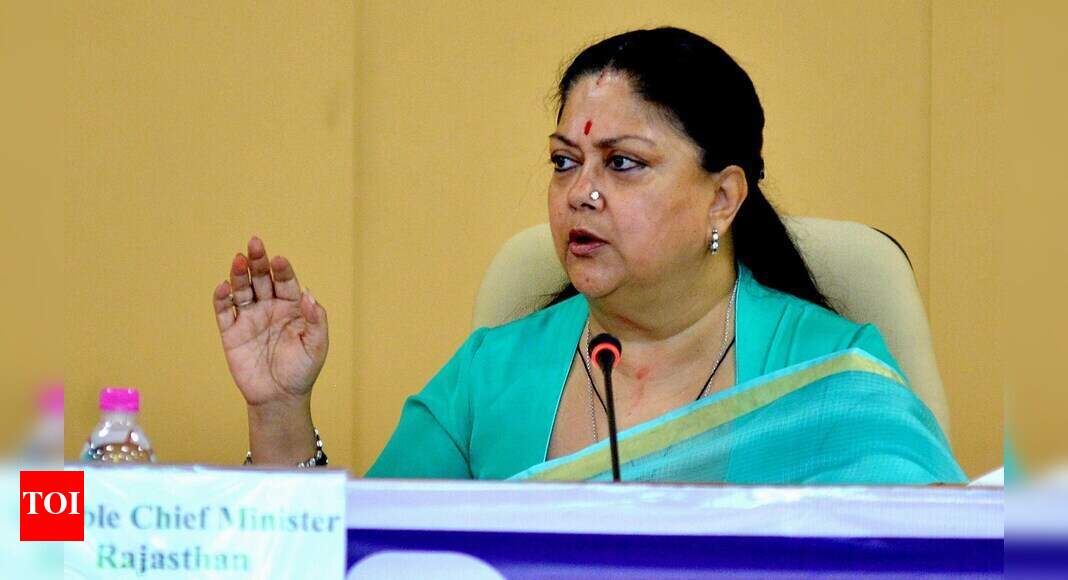 Vasundhara Raje Scindia - Times of India