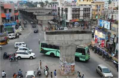 Several big-budget bridge projects across Coimbatore stalled ...