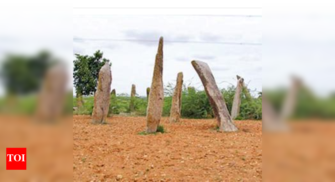 Mudumal: Megalith from 5000 bc found in telangana | Hyderabad News ...