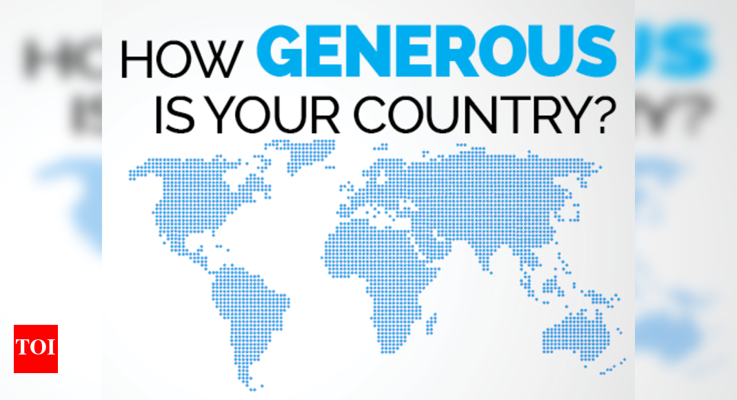 World Giving Index: Countries with a helping hand - Times of India
