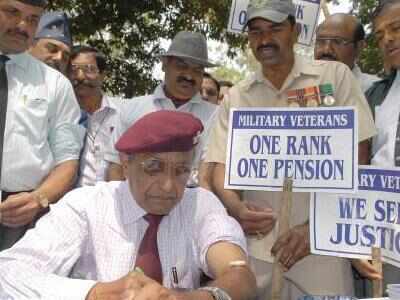 One Rank One Pension - Times of India