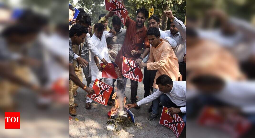 RSS Outfit: RSS outfit, ABVP demand boycott of Chinese goods | Delhi ...