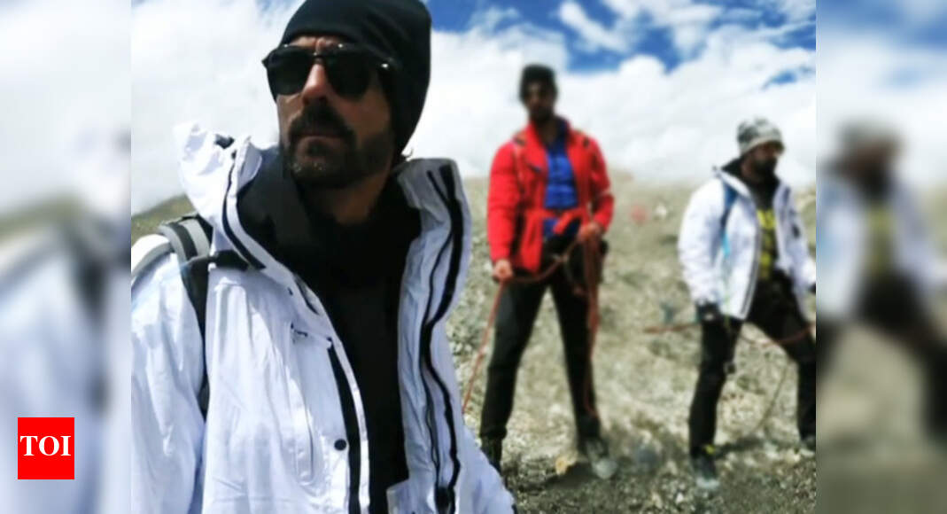 Arjun Rampal pays his tribute to the Indian Army with 'Salute Siachen ...